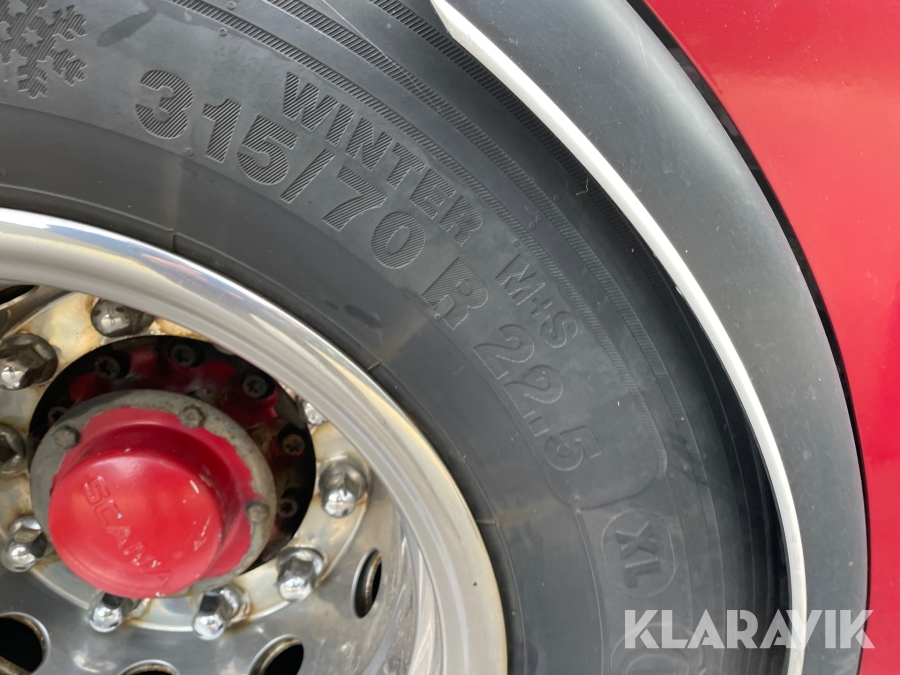 Lastbil Scania R580, Mariagerfjord, Klaravik auktioner