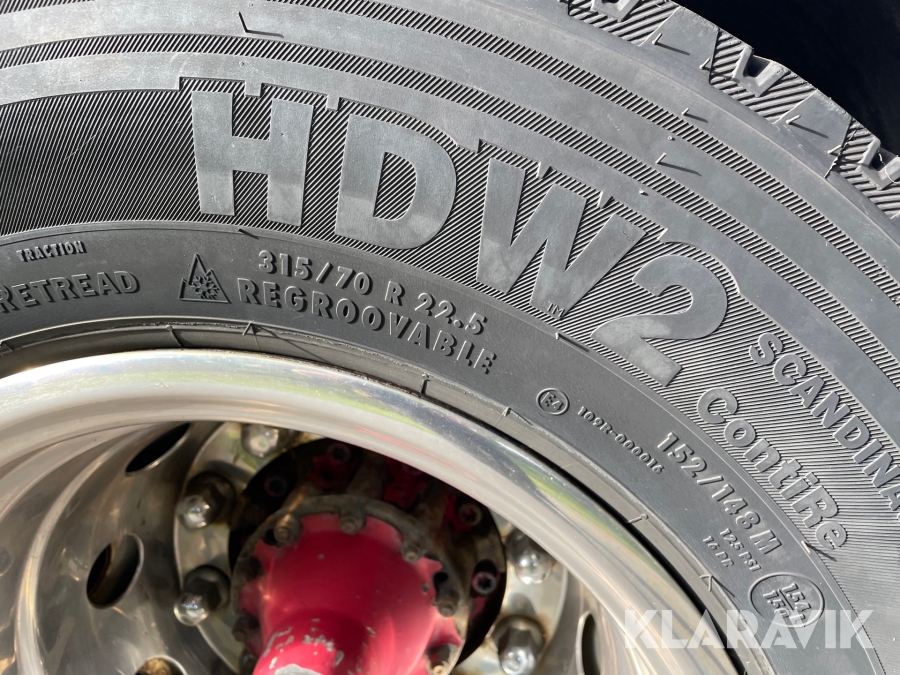 Lastbil Scania R580, Mariagerfjord, Klaravik auktioner