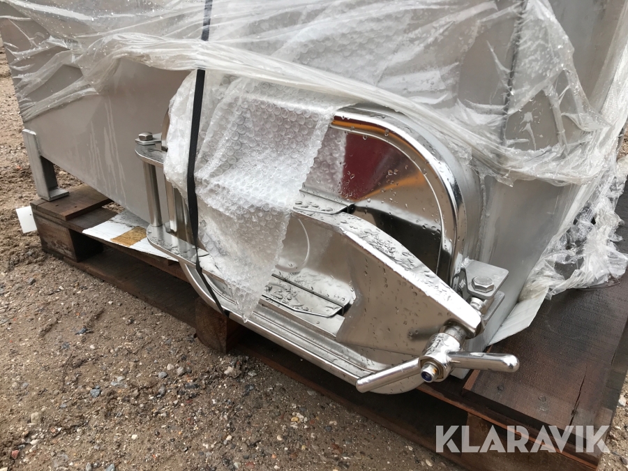 Rustfri tank/beholder, Holbæk, Klaravik auktioner