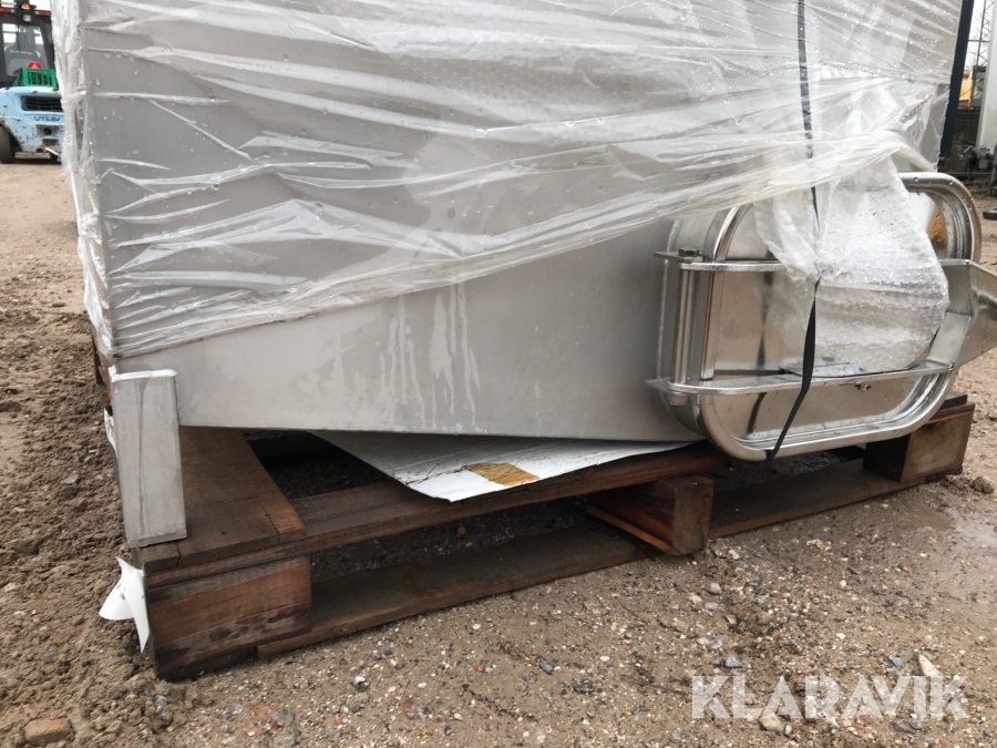 Rustfri tank/beholder, Holbæk, Klaravik auktioner