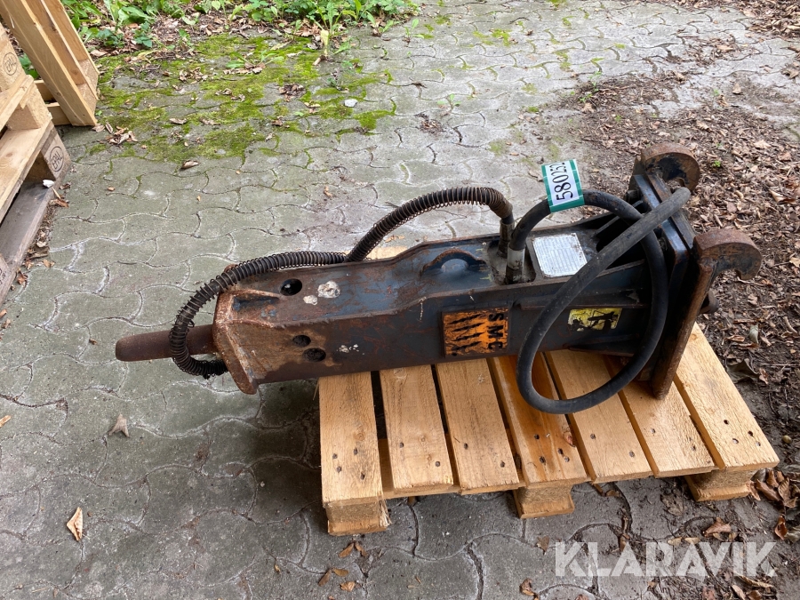 Hydraulikhammer SMC XS-100, Stevns, Klaravik auktioner