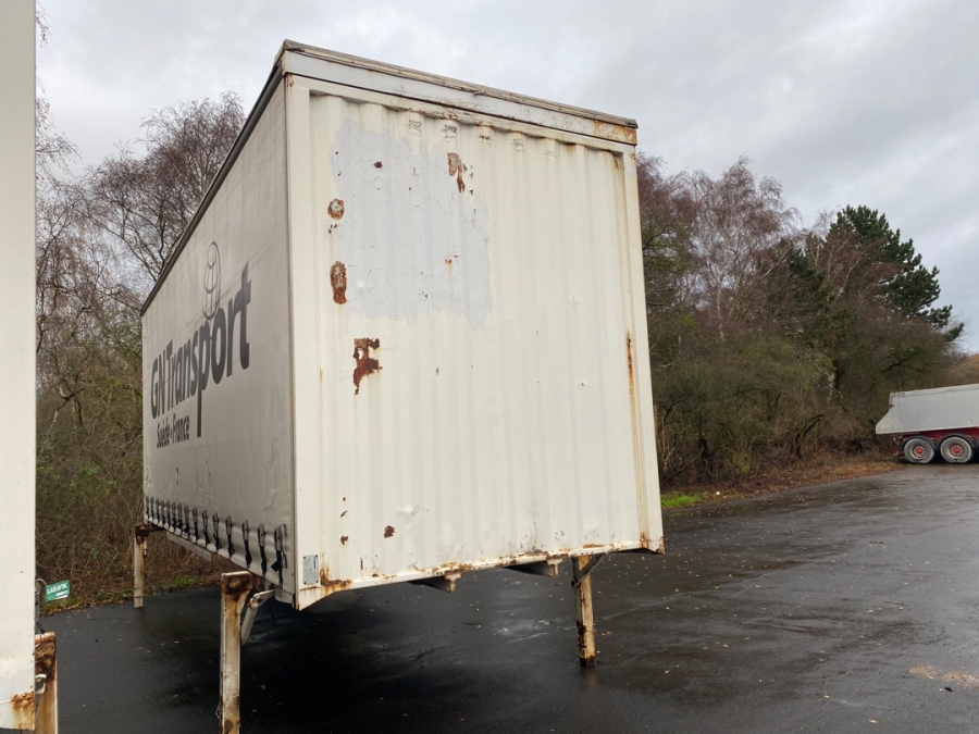 Pressenings container lastbil