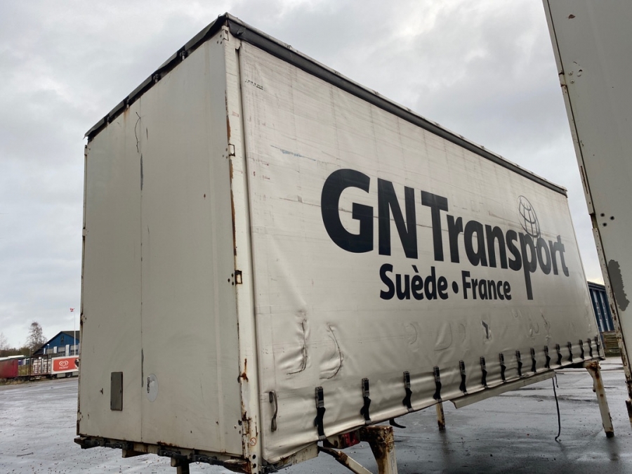 Pressenings container lastbil