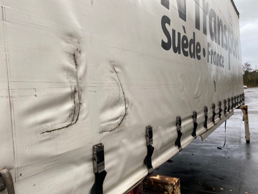 Pressenings container lastbil