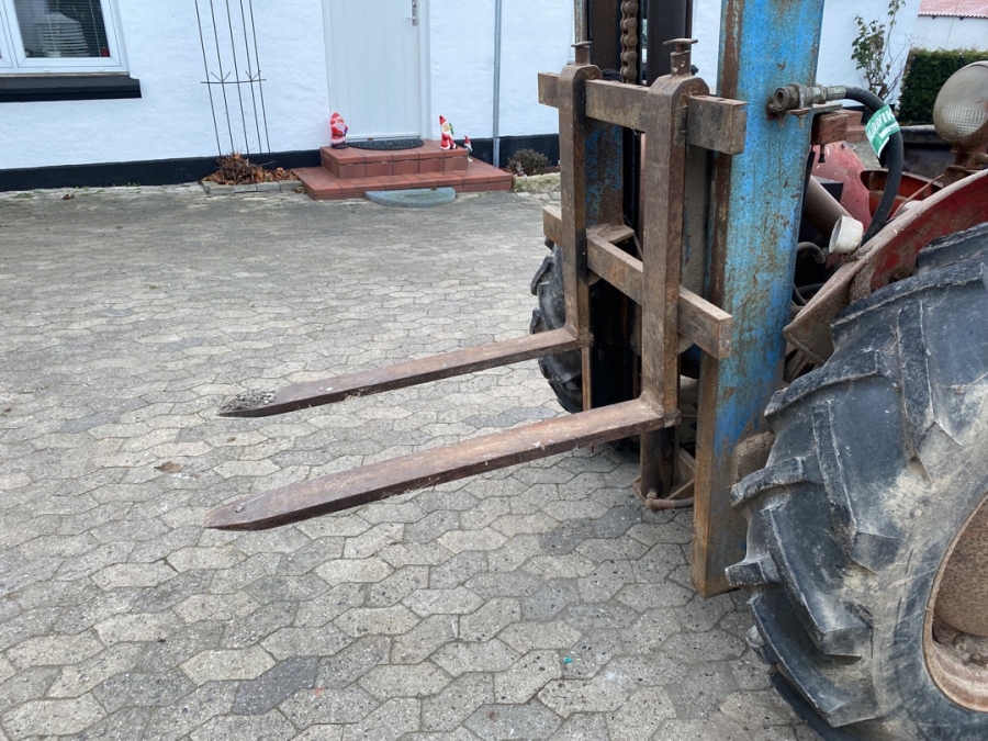 Traktor med trucktårn