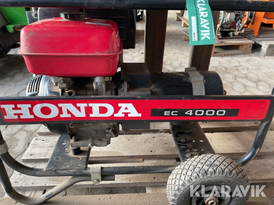 Honda EC 4000, Vejle, Klaravik auktioner