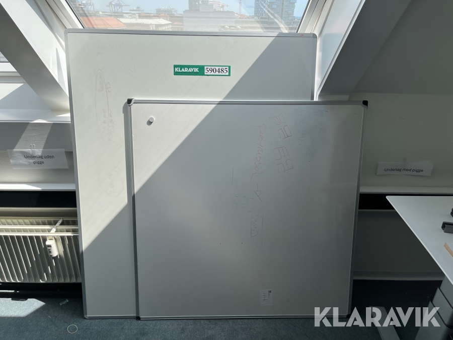 Whiteboards Bi-Office og andet, København, Klaravik auktione