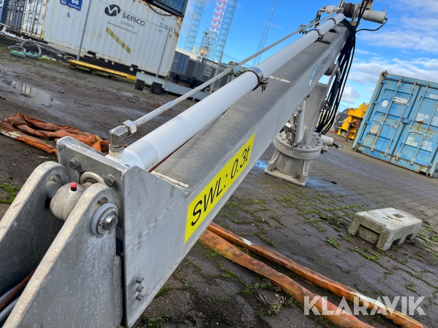 Wire kran Techano TC344-001, Esbjerg, Klaravik auktioner