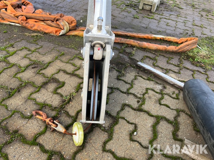 Wire kran Techano TC344-001, Esbjerg, Klaravik auktioner