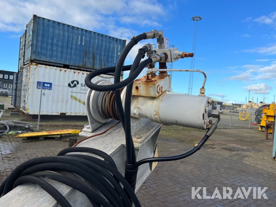Wire kran Techano TC344-001, Esbjerg, Klaravik auktioner