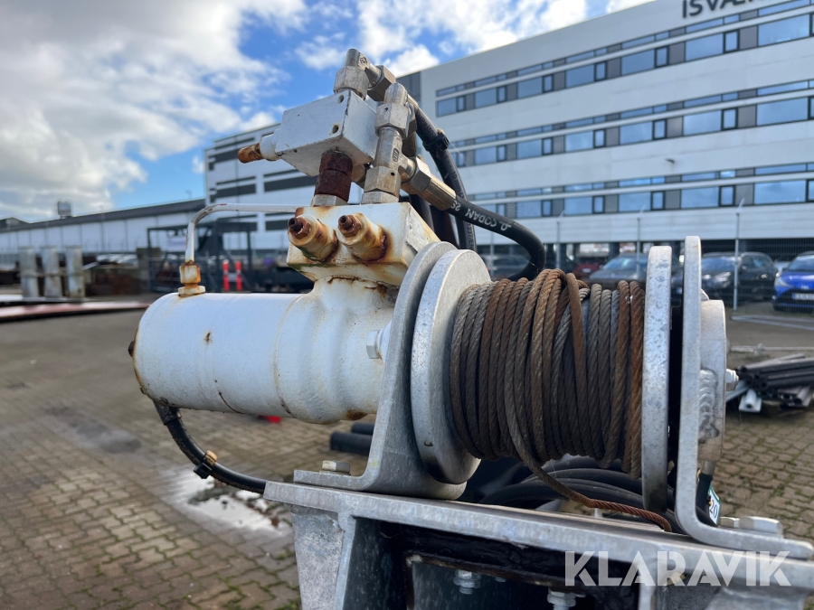 Wire kran Techano TC344-001, Esbjerg, Klaravik auktioner