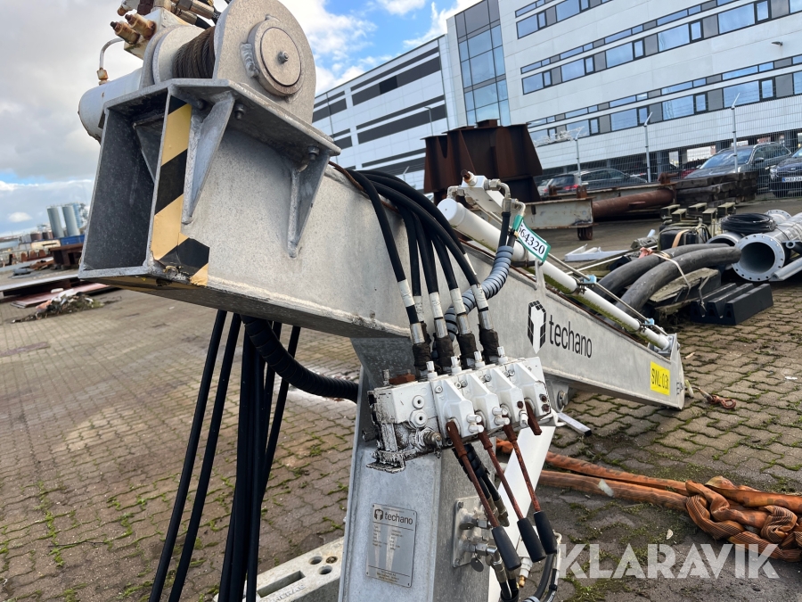 Wire kran Techano TC344-001, Esbjerg, Klaravik auktioner