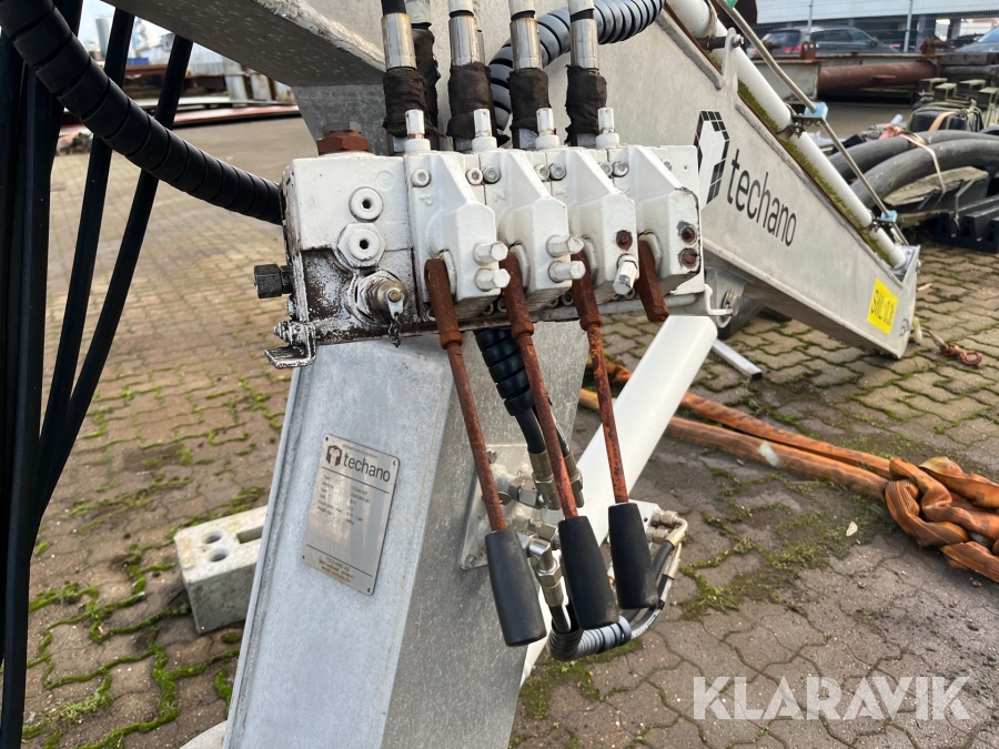 Wire kran Techano TC344-001, Esbjerg, Klaravik auktioner