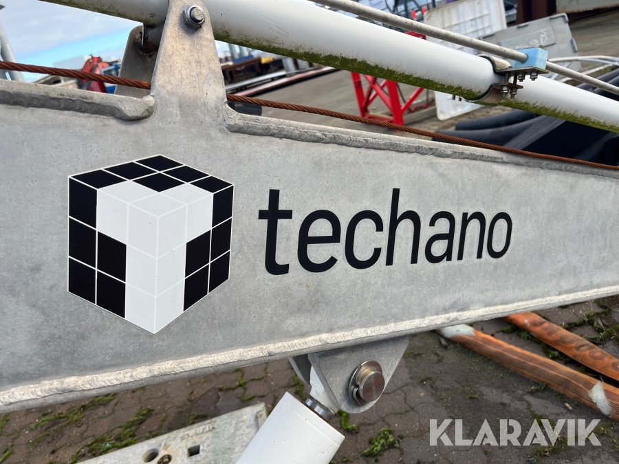 Wire kran Techano TC344-001, Esbjerg, Klaravik auktioner