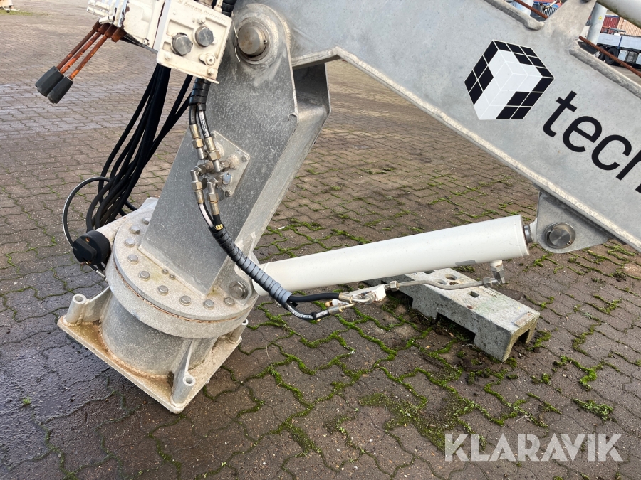 Wire kran Techano TC344-001, Esbjerg, Klaravik auktioner