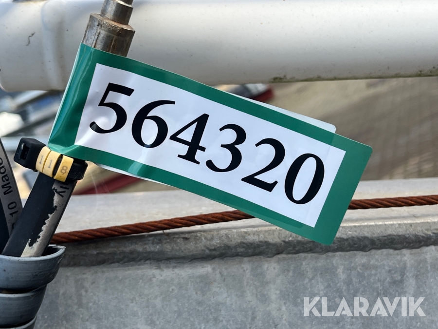 Wire kran Techano TC344-001, Esbjerg, Klaravik auktioner