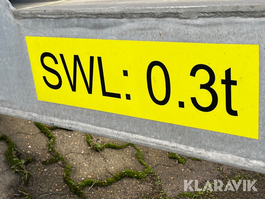 Wire kran Techano TC344-001, Esbjerg, Klaravik auktioner