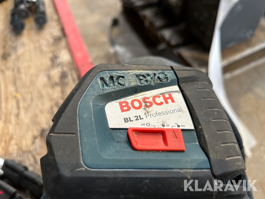 Laser Bosch BL-2L, Køge, Klaravik auktioner