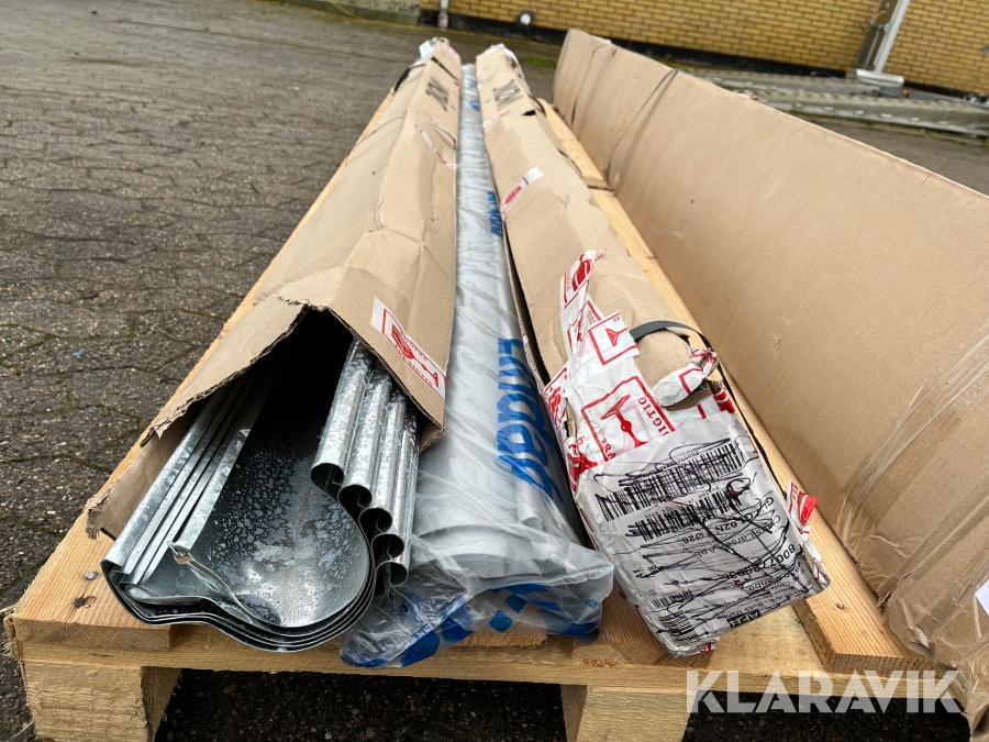 Tagrender Vmzinc + Lindab, Rebild, Klaravik auktioner