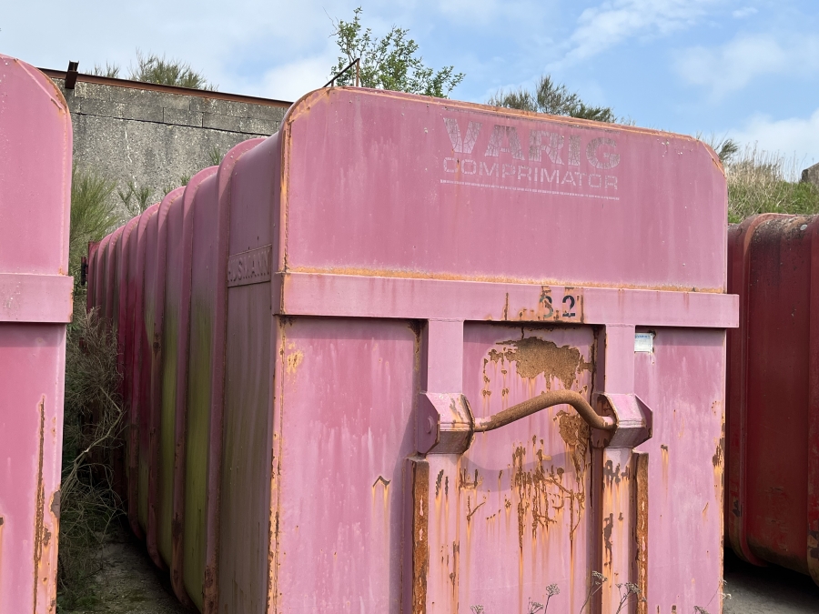 Komprimator + container