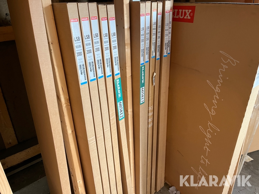 Velux 5 stk lysninger LSB MK04/ M04 - 2000, Rødovre, Klaravi