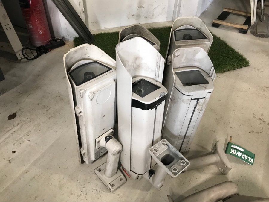 Parti m. overvågningsudstyr