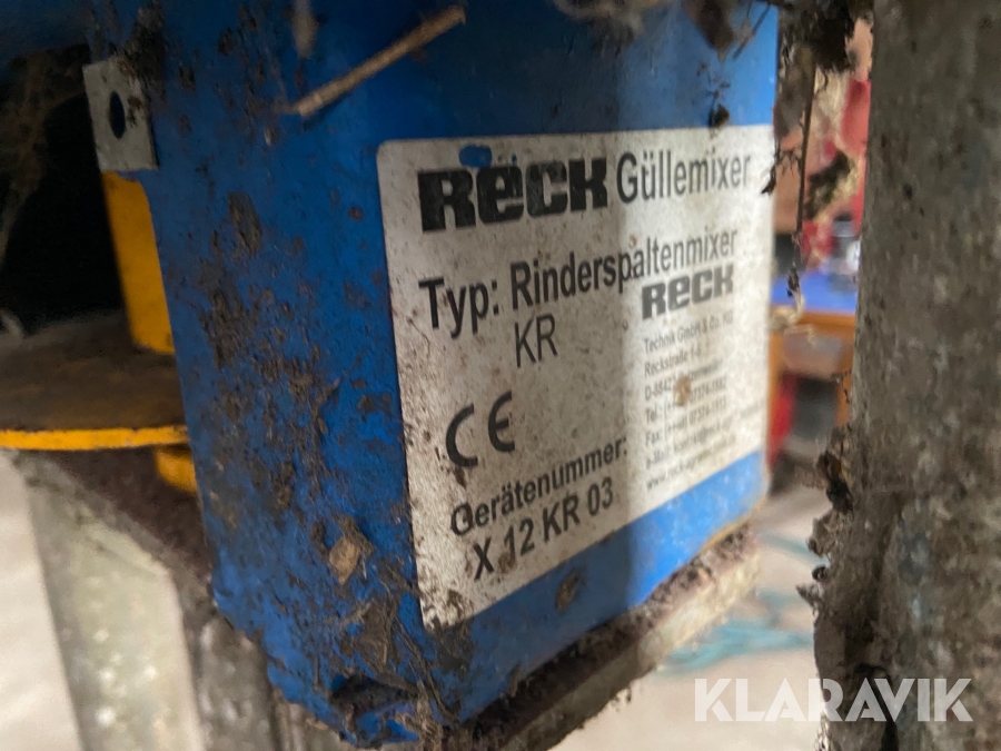 Gyllemixer Reck Technik Torro, Ringkøbing-Skjern, Klaravik a