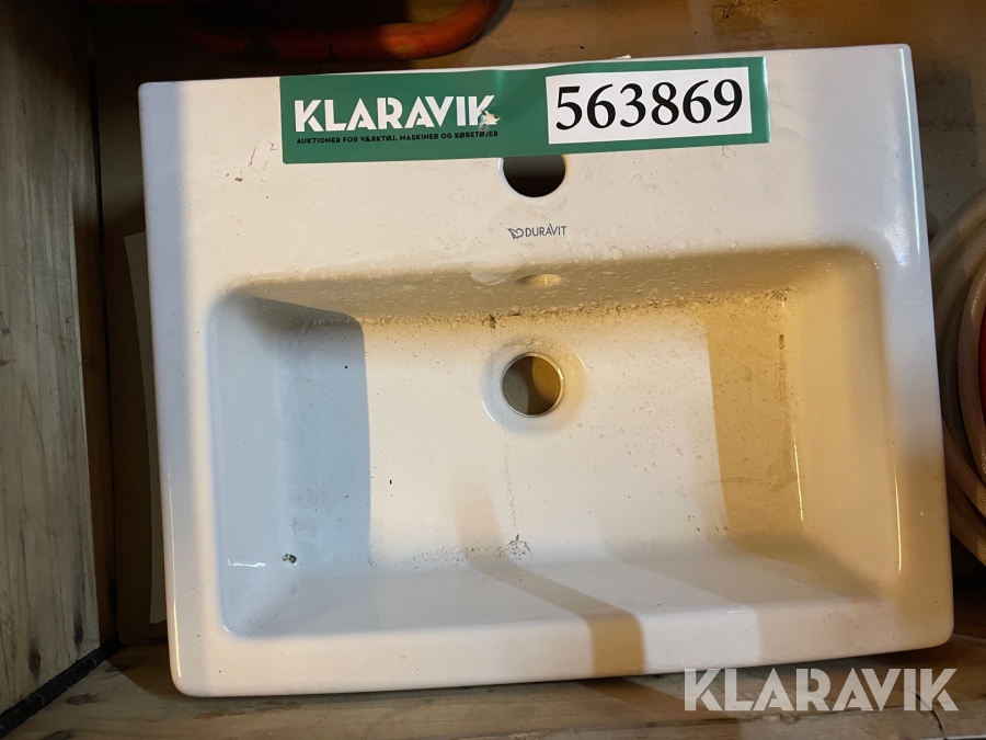 Porcelæns vask, Haderslev, Klaravik auktioner