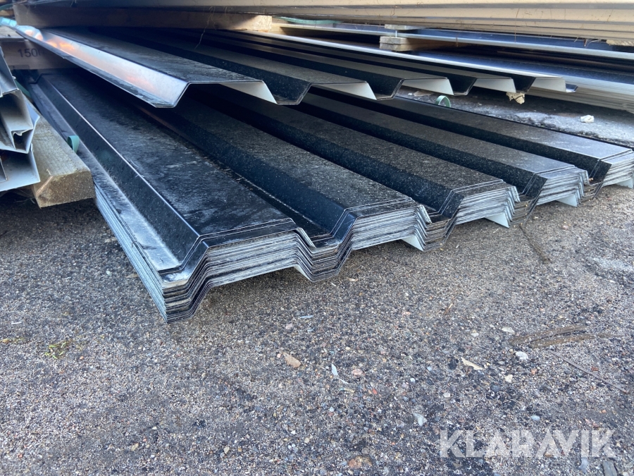 Facadeplader Trapetzplader Sorte, Middelfart, Klaravik aukti