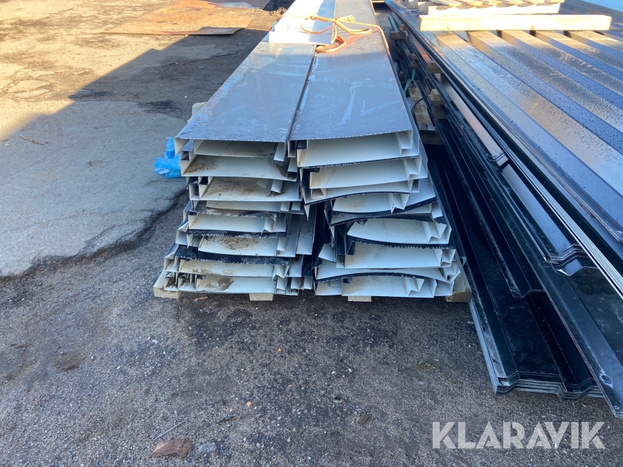 Facadeplader Trapetzplader Sorte, Middelfart, Klaravik aukti