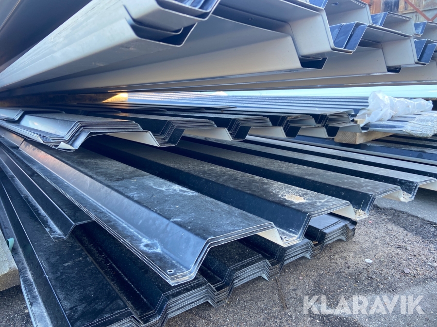 Facadeplader Trapetzplader Sorte, Middelfart, Klaravik aukti