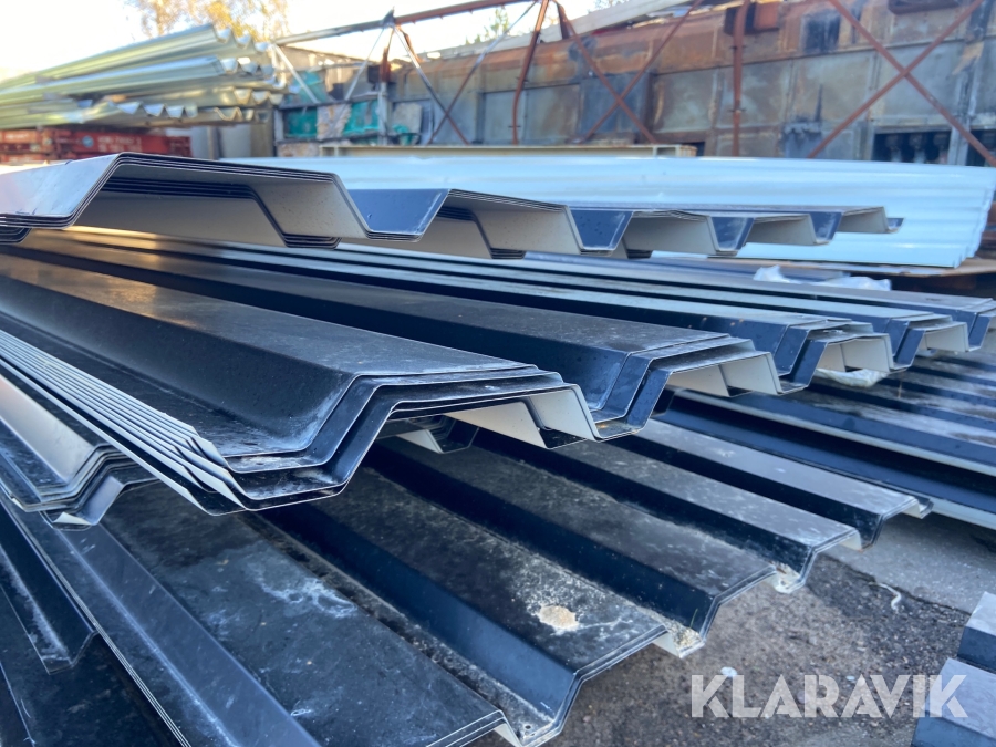 Facadeplader Trapetzplader Sorte, Middelfart, Klaravik aukti