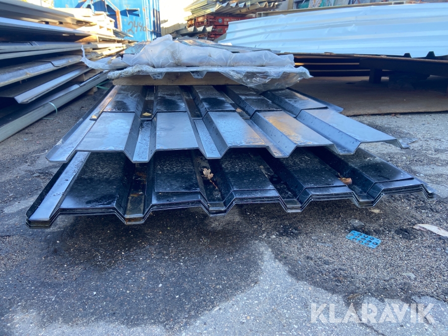 Facadeplader Trapetzplader Sorte, Middelfart, Klaravik aukti