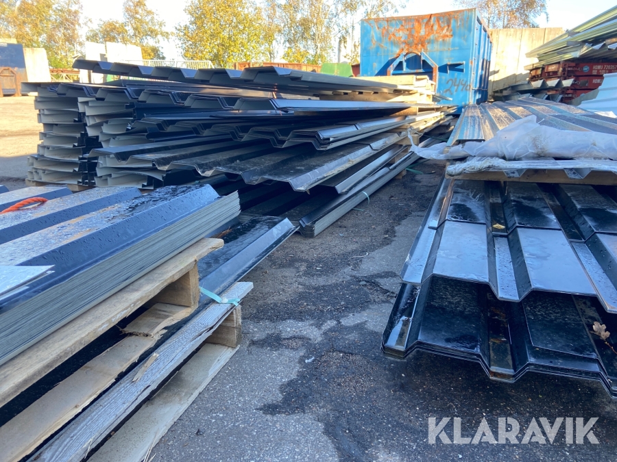 Facadeplader Trapetzplader Sorte, Middelfart, Klaravik aukti