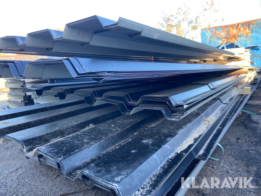 Facadeplader Trapetzplader Sorte, Middelfart, Klaravik aukti