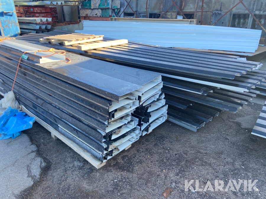 Facadeplader Trapetzplader Sorte, Middelfart, Klaravik aukti