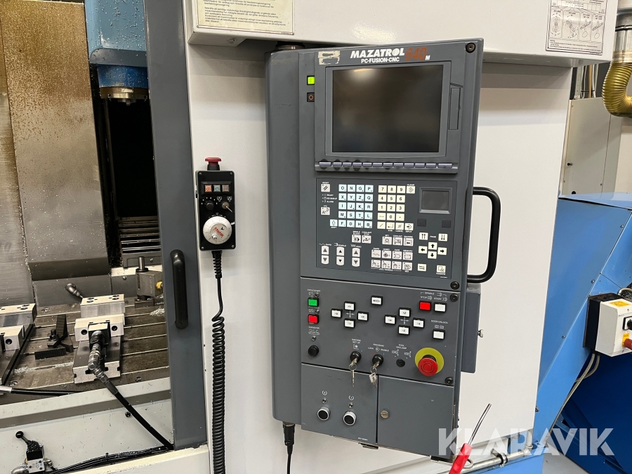 CNC-maskine Mazak VTC-300C, Viborg, Klaravik auktioner