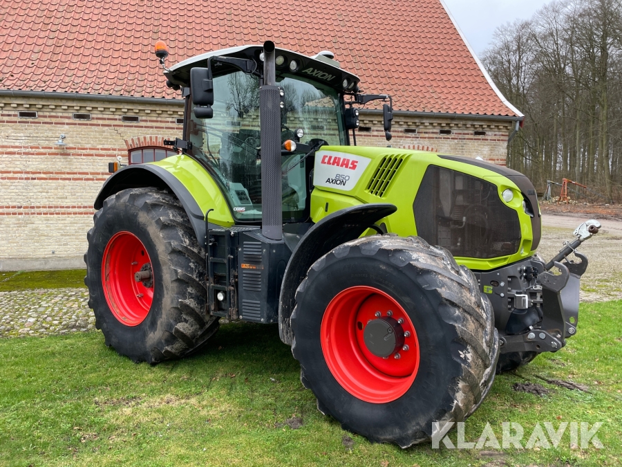 Traktor Claas 850 Axion, Kerteminde, Klaravik auktioner