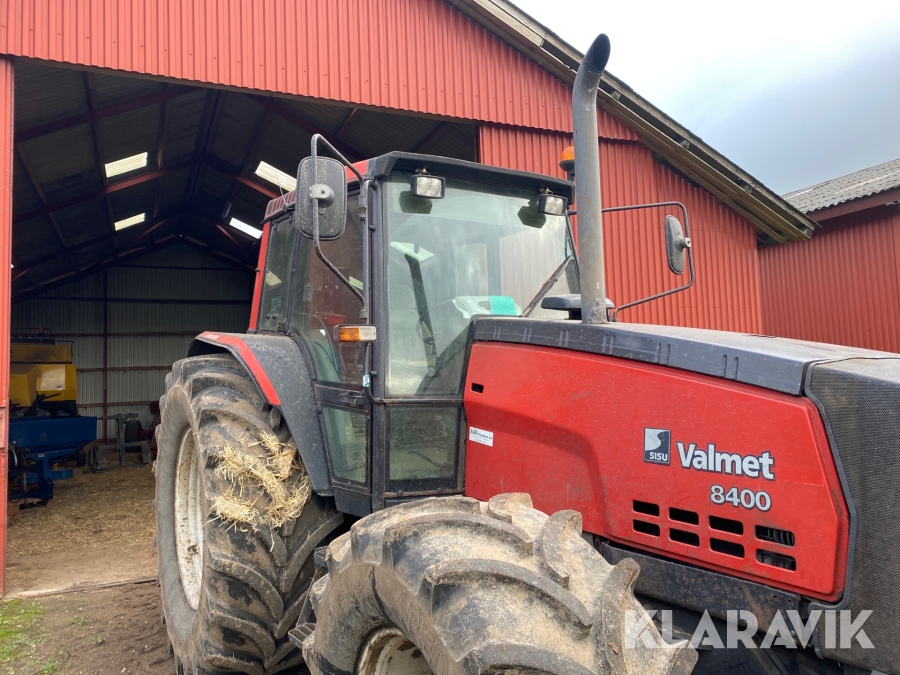 Traktor Valmet 8400, Brønderslev, Klaravik auktioner