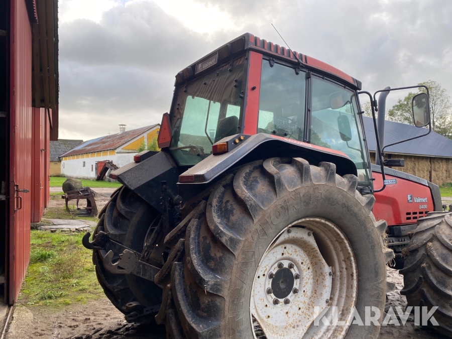 Traktor Valmet 8400, Brønderslev, Klaravik auktioner