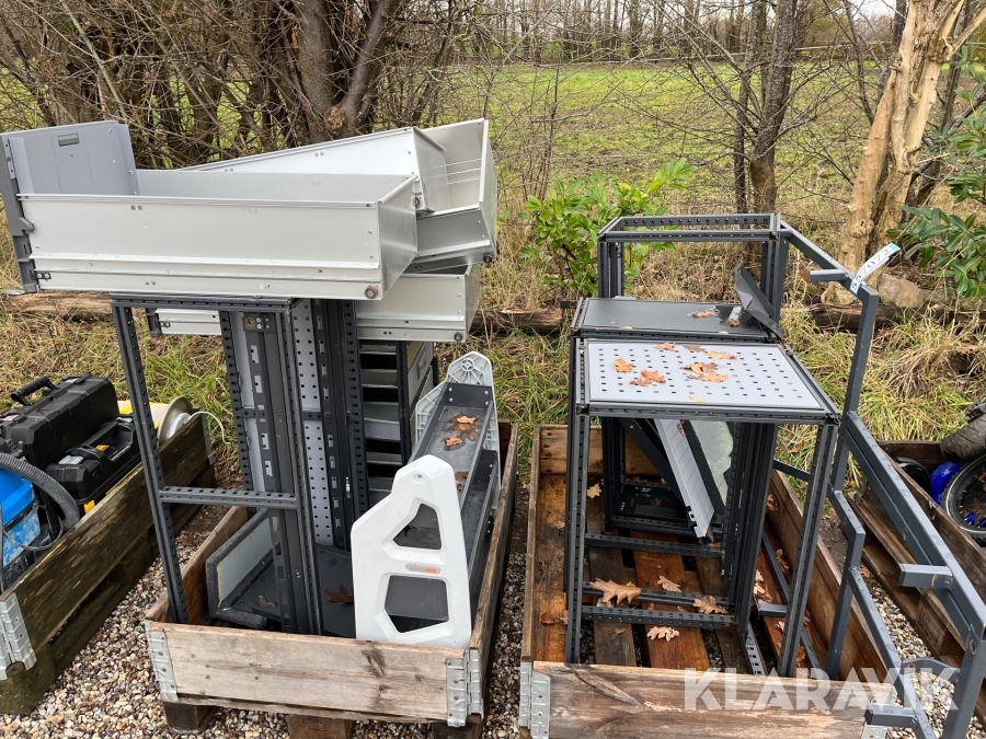 Indretning varebil Modulsystem Skuffe system, Helsingør, Kla