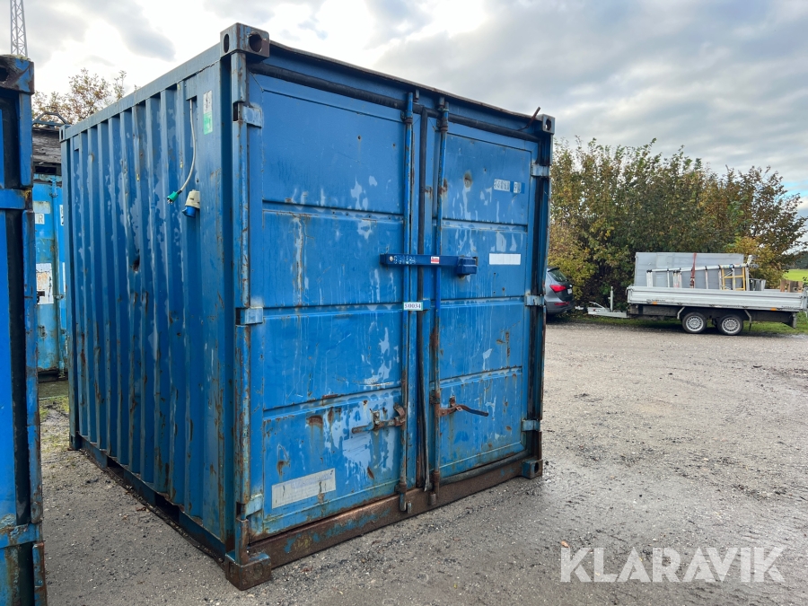 Lukket container, Norddjurs, Klaravik auktioner