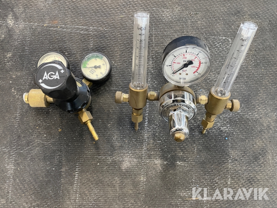 Manometer til AGA/Migatronic, Rødovre, Klaravik auktioner