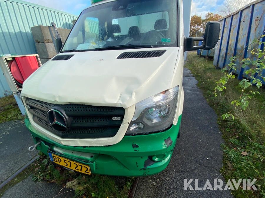 Lastbil Mercedes-Benz Sprinter, Roskilde, Klaravik auktioner