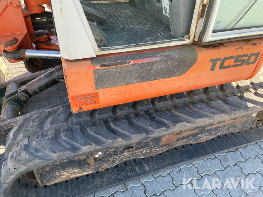 Gravemaskine Terex TC50, Esbjerg, Klaravik auktioner