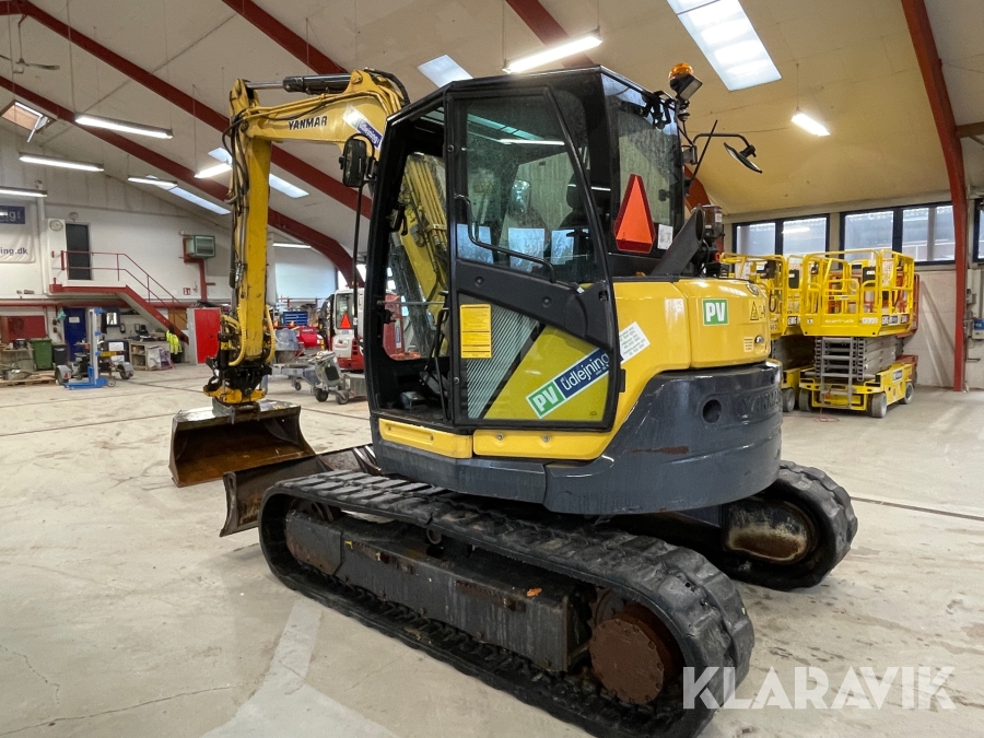 Gravemaskine Yanmar SV100-2A, Høje-Taastrup, Klaravik auktio