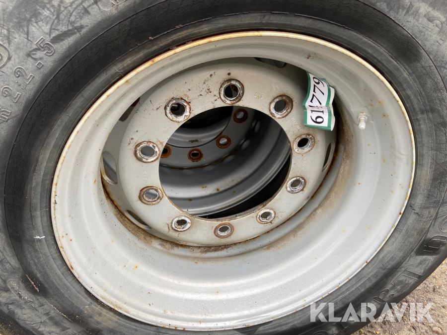 Hjul til sættevogn/trailer, Ringkøbing-Skjern, Klaravik aukt