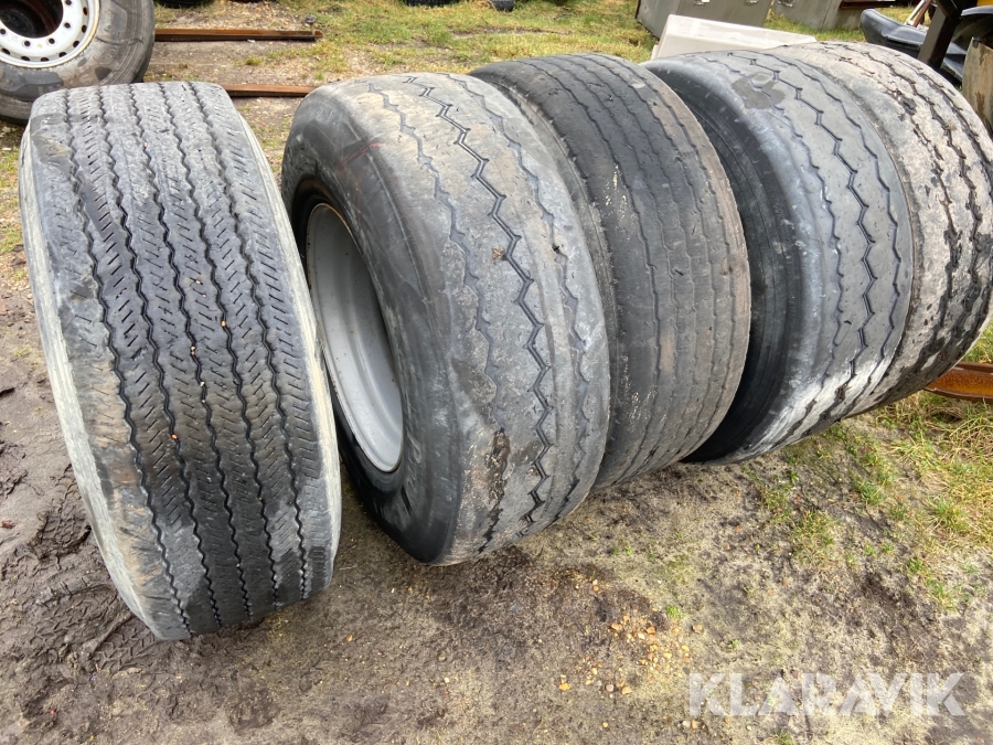 Hjul til sættevogn/trailer, Ringkøbing-Skjern, Klaravik aukt