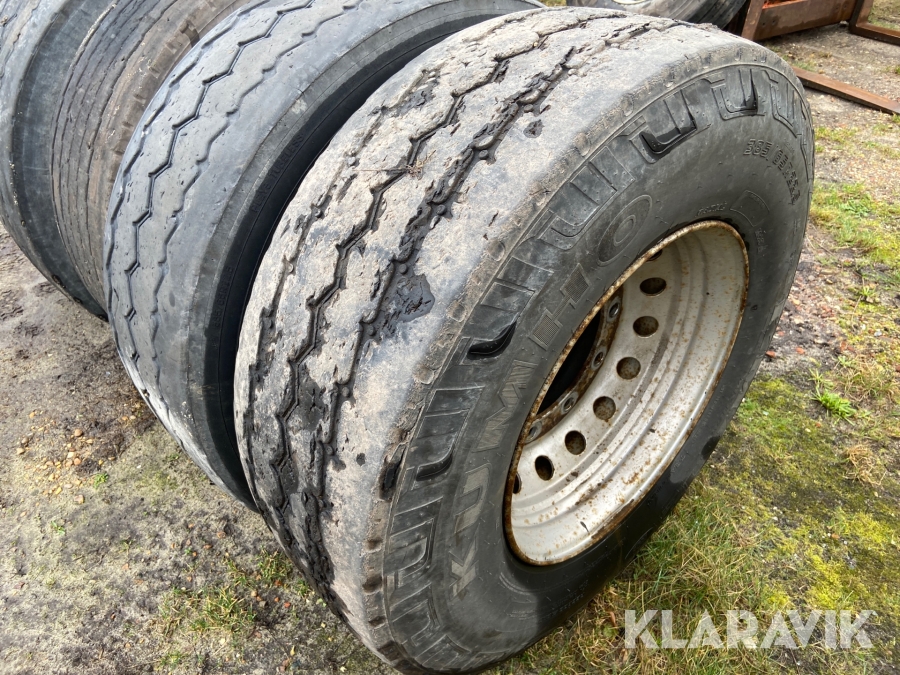 Hjul til sættevogn/trailer, Ringkøbing-Skjern, Klaravik aukt