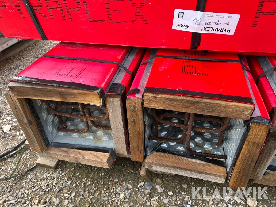 Nevoga Pyraplex Strittekasser Ø-10. S-150. B-200, Aarhus, Kl